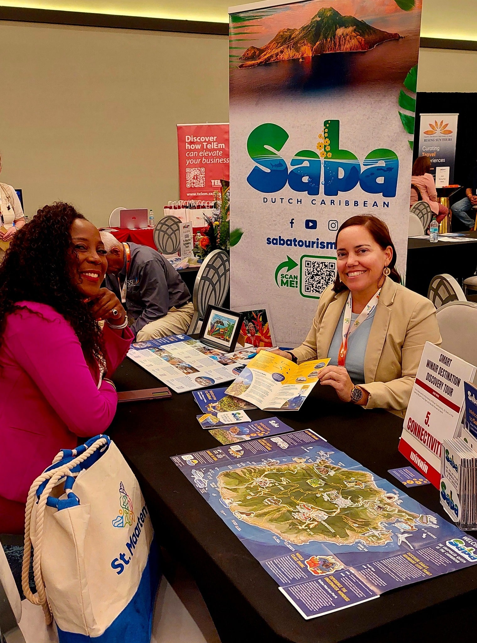 Saba representá na feria SMART 2025 | Extra Bonaire