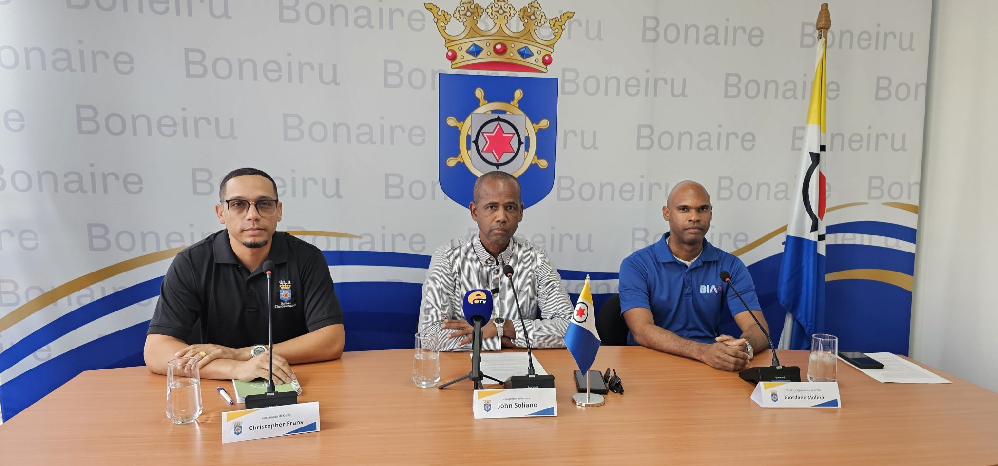 Gezaghebber John Soliano ta urgi: “Keda trankil” | Extra Bonaire