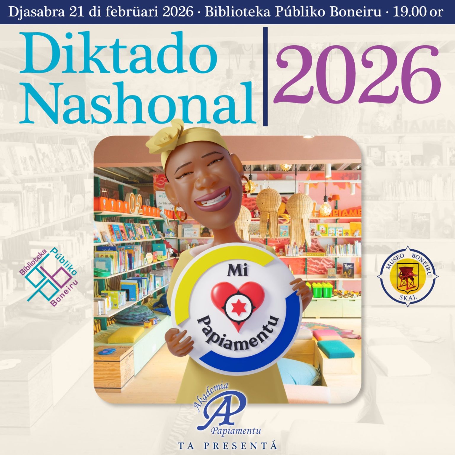 Riba Dia Internashonal di Idioma Materno Diktado Nashonal | Extra Bonaire