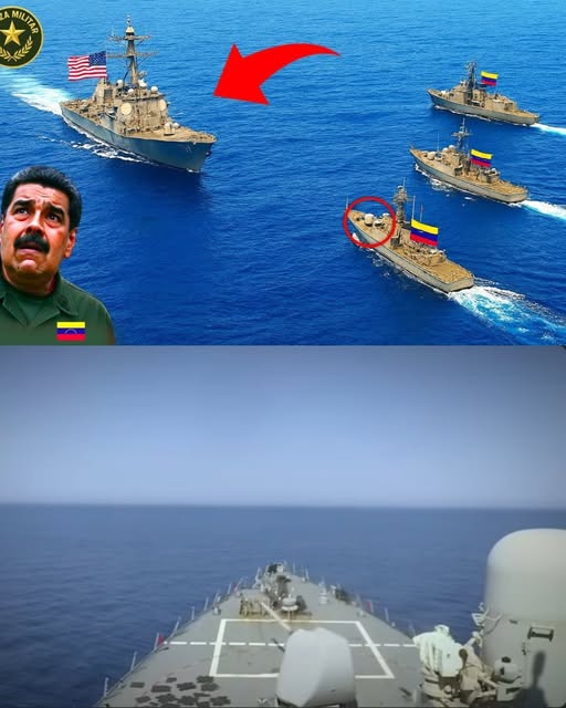 Tres barku Venezolano a desafiá barku Merikano Tenshon den Laman Karibe ...